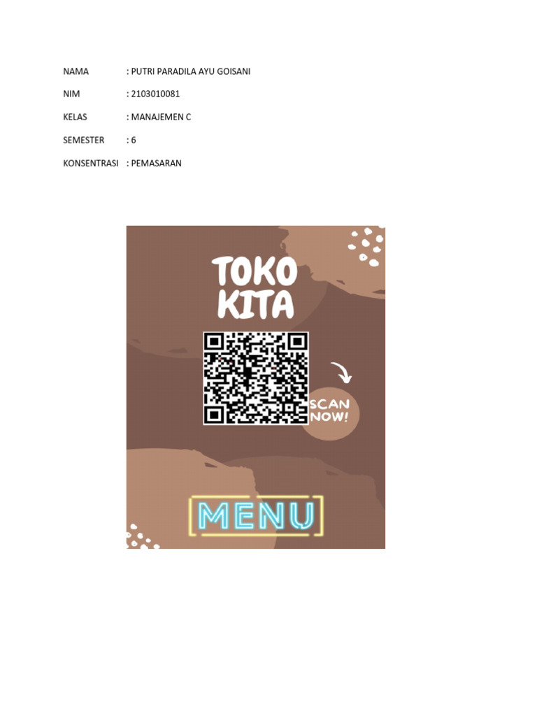 Exame Blok1 Database Sem6c Putriparadilaayugoisani 2103010081 | PDF