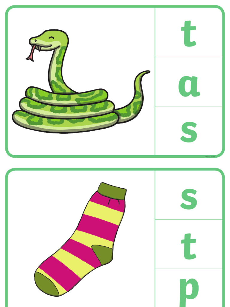 SATPIN Peg Matching Cards | PDF