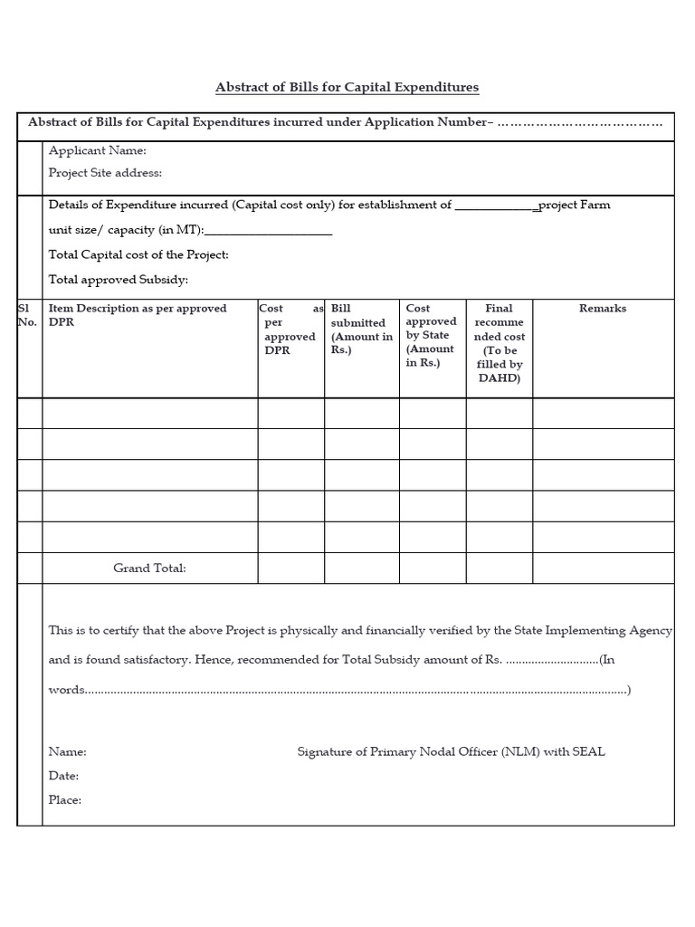 Bills A | PDF