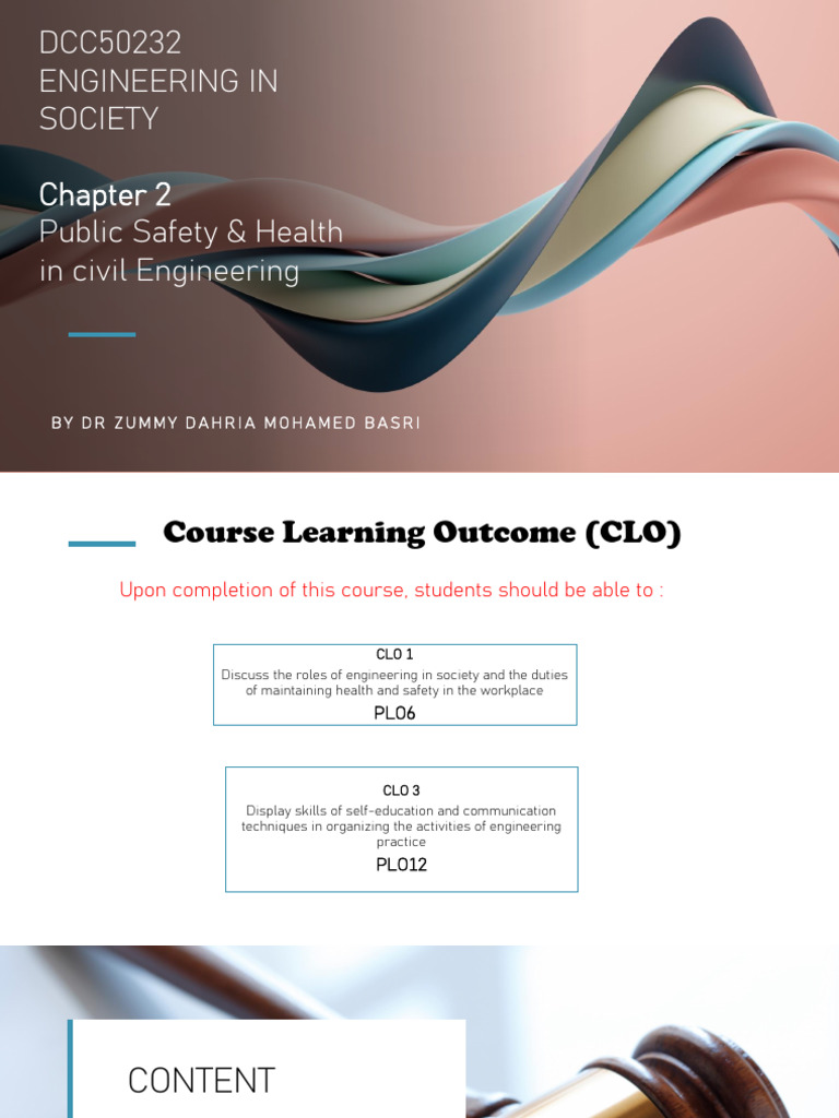 Civil Engineering Safety and Health Standards | PDF | Occupational ...