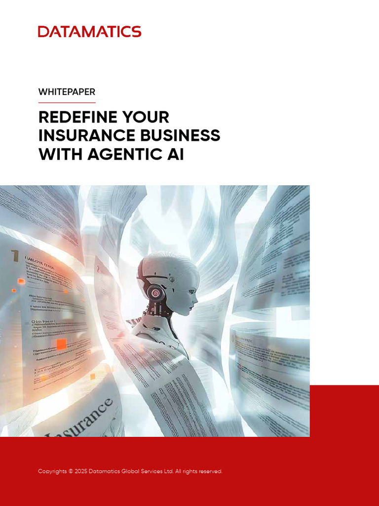 Redefine Your Insurance Business With Agentic AI | PDF | Artificial ...