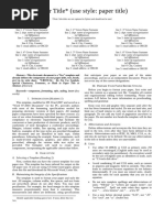 IEEE - Conference Template A4 | PDF | International System Of Units ...