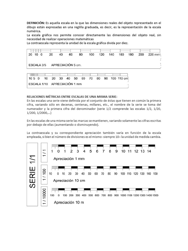 DEFINICIÓN ESCALA | PDF