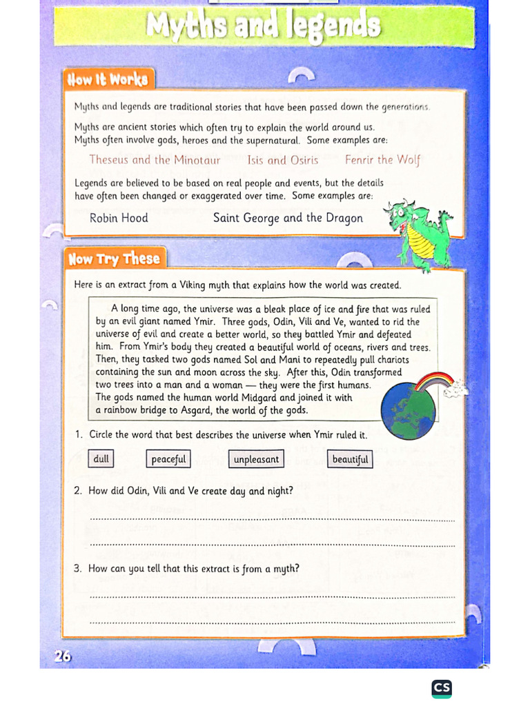 Myths and Legends | PDF