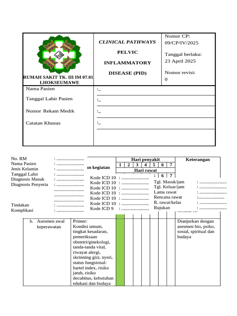 9 CP Obgyn Pid | PDF