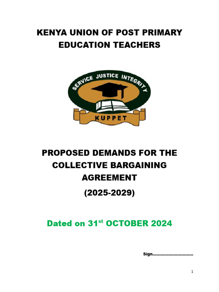 Kuppet Cba Final Copy 2025 | PDF | Cost Of Living | Teachers