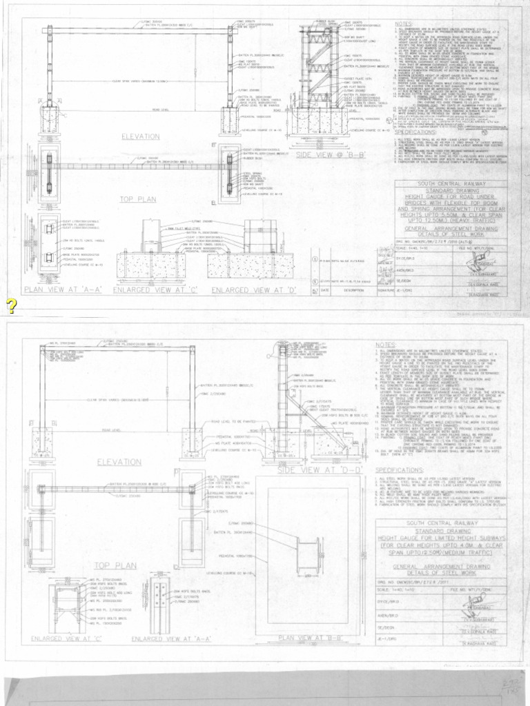 Height Gauge Drawings | PDF