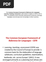 ReadTheory Lexile and CEFR Guide | PDF