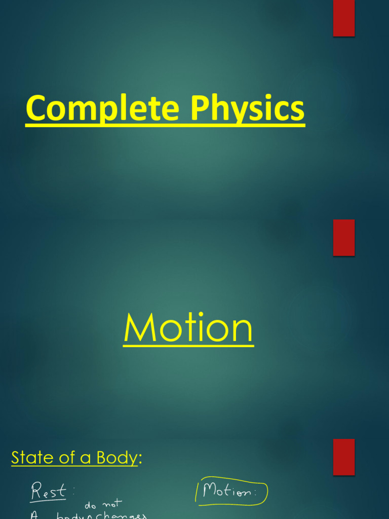 Complete Physics | PDF | Force | Orbit