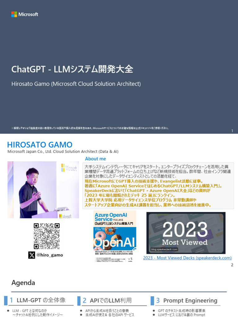 ChatGPT LLMシステム開発大全 20240801 | PDF