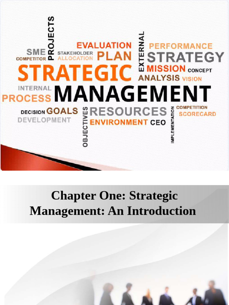 Chapter One - PPTX Stratagic | PDF | Strategic Management | Policy
