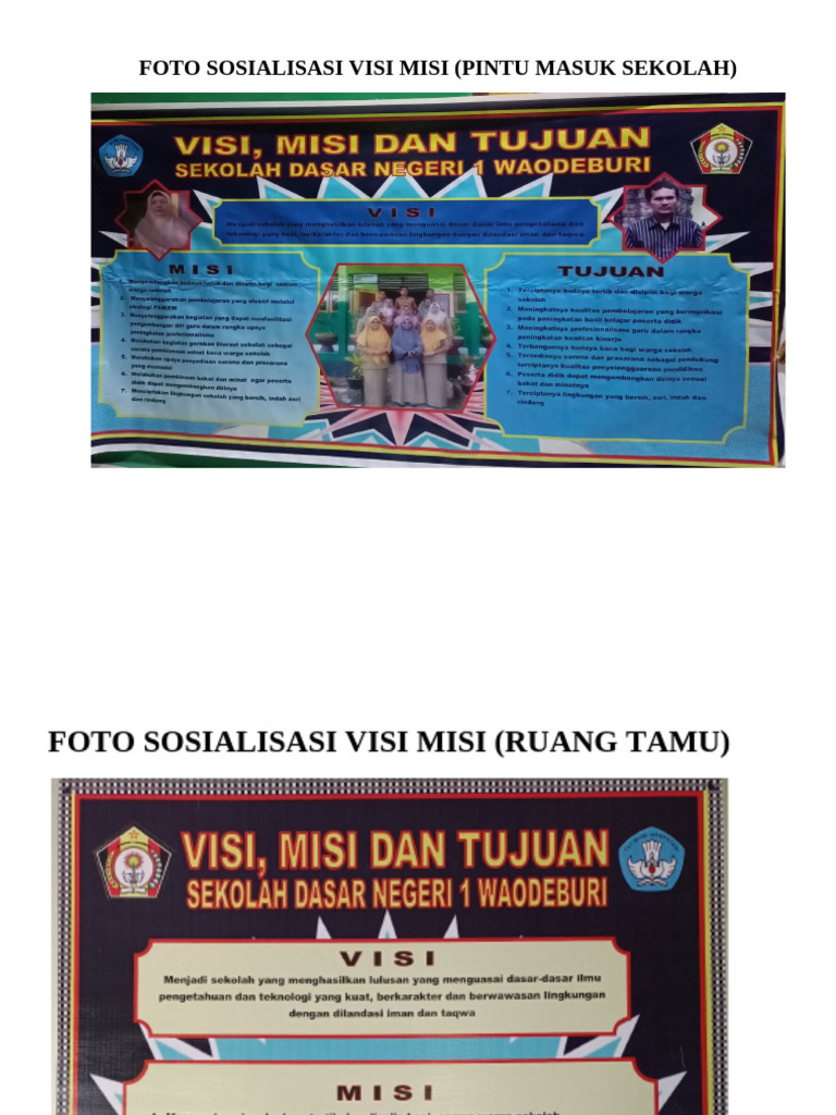 24. Sosialisasi Visi Misi | PDF
