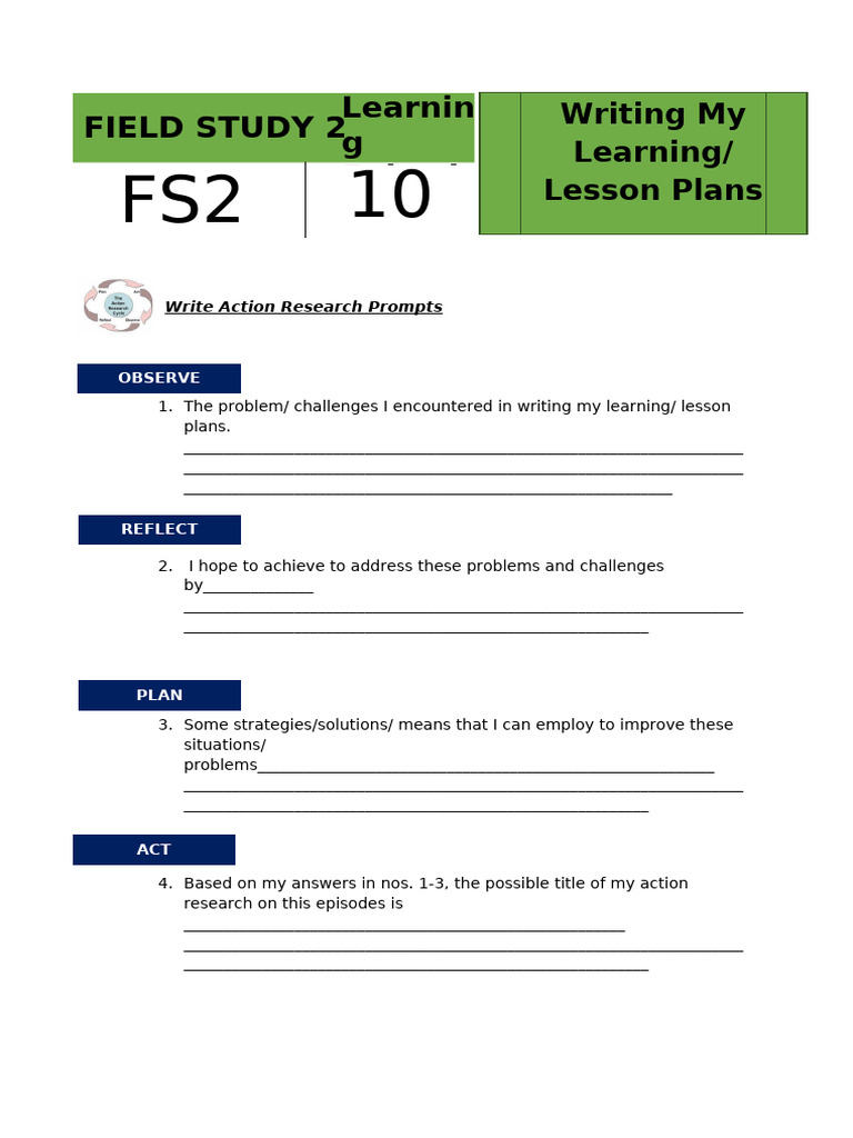 Summary-of-task-for-Final-FS2 | PDF | Lesson Plan | Learning