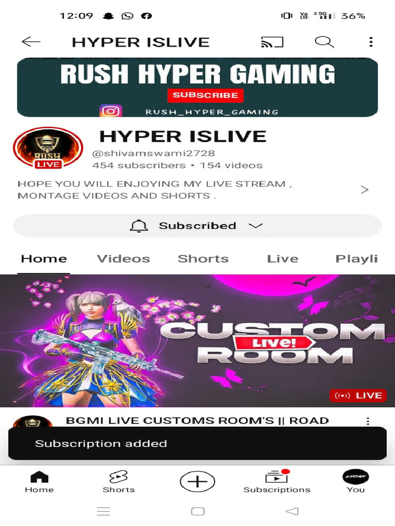 Rush Yt | PDF