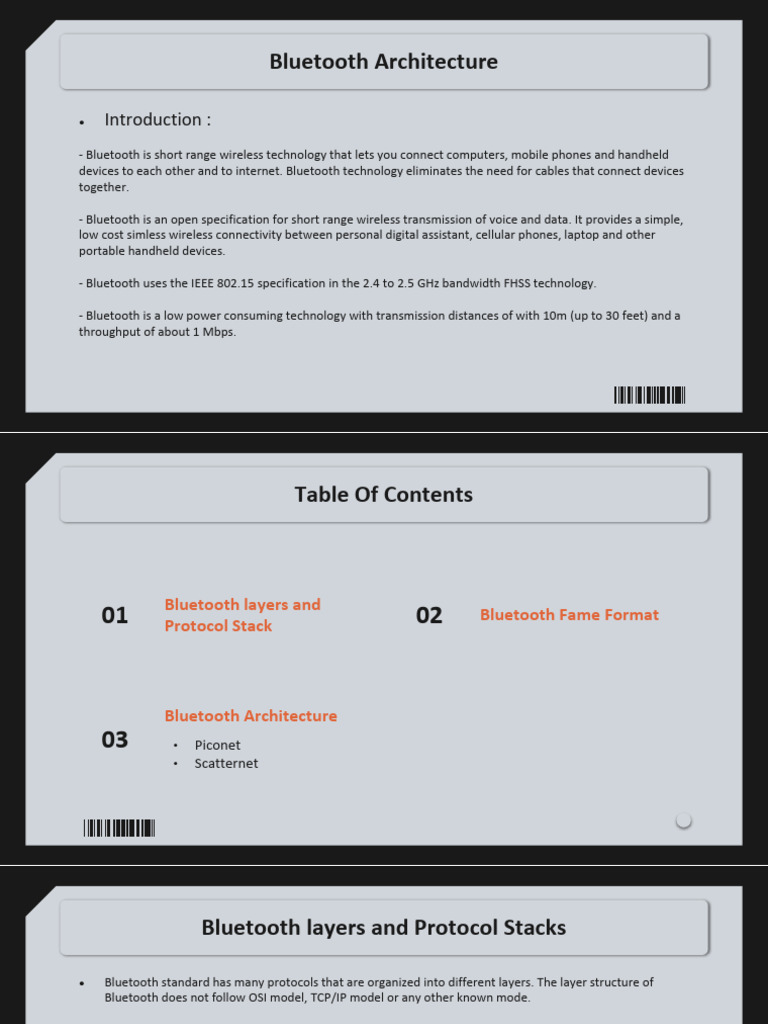 DCCPPT | PDF | Bluetooth | Telecommunications