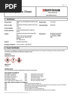 OREILLY Brake Parts Cleaner MSDS | PDF