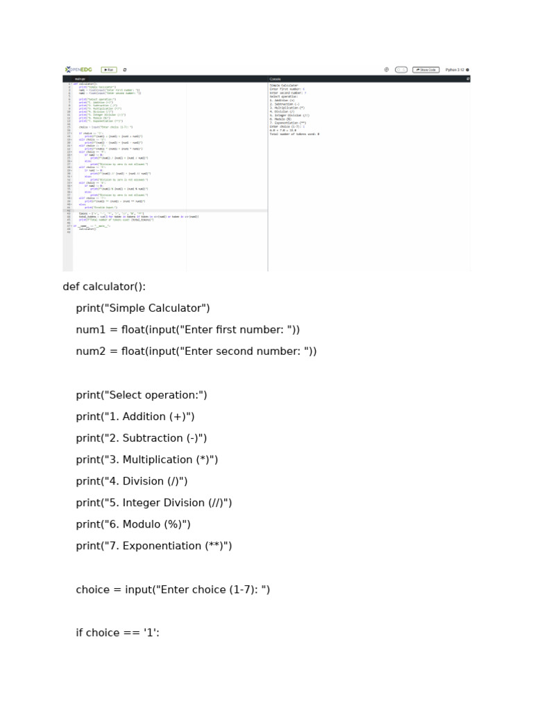 Def Calculator | PDF