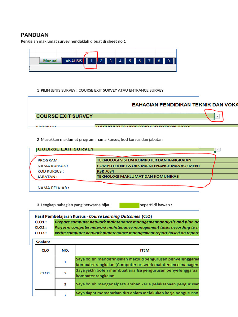 Ees Exit Survey Upm2112 Asas Pengurusan | PDF