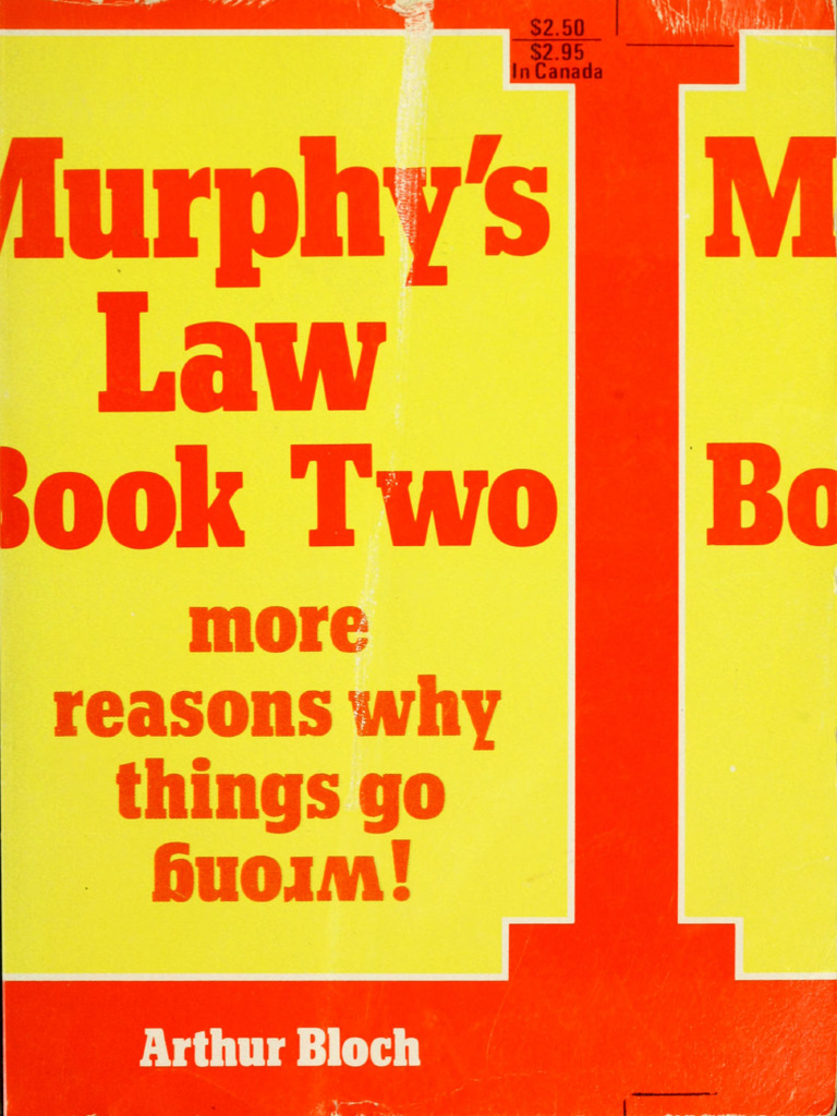 Murphy's Law Book Two Overview | PDF | Optimism