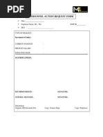 Missing Finger Punch Approval Form | PDF