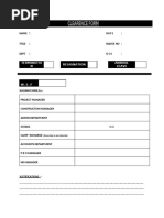Duty Resumption Form Template | PDF
