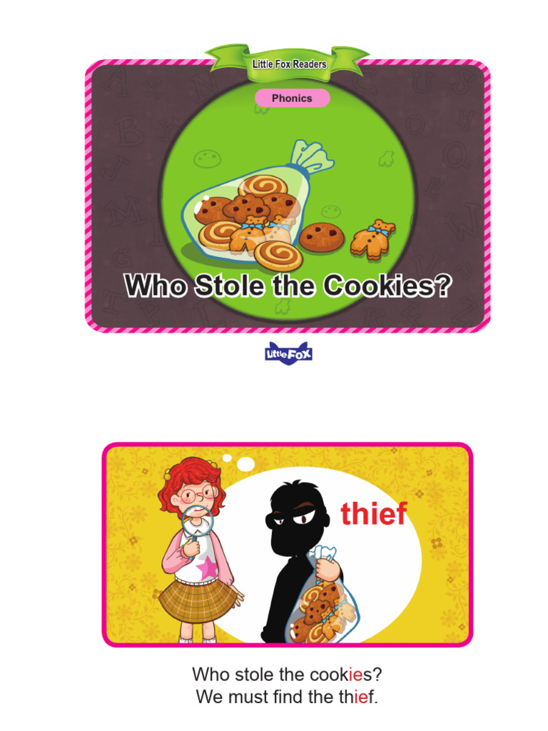 lv03-050 - Ie - Words Who Stole The Cookies | PDF