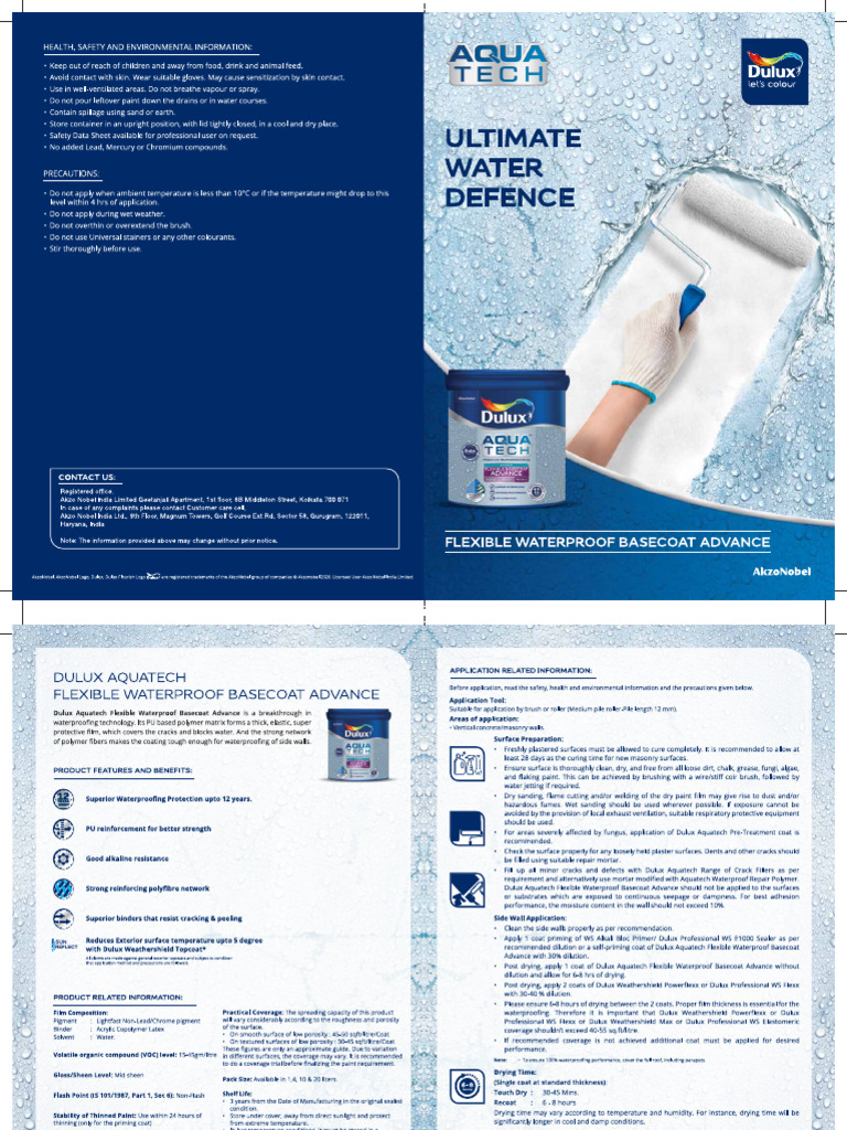 Aquatech FBC Advance Pds | PDF