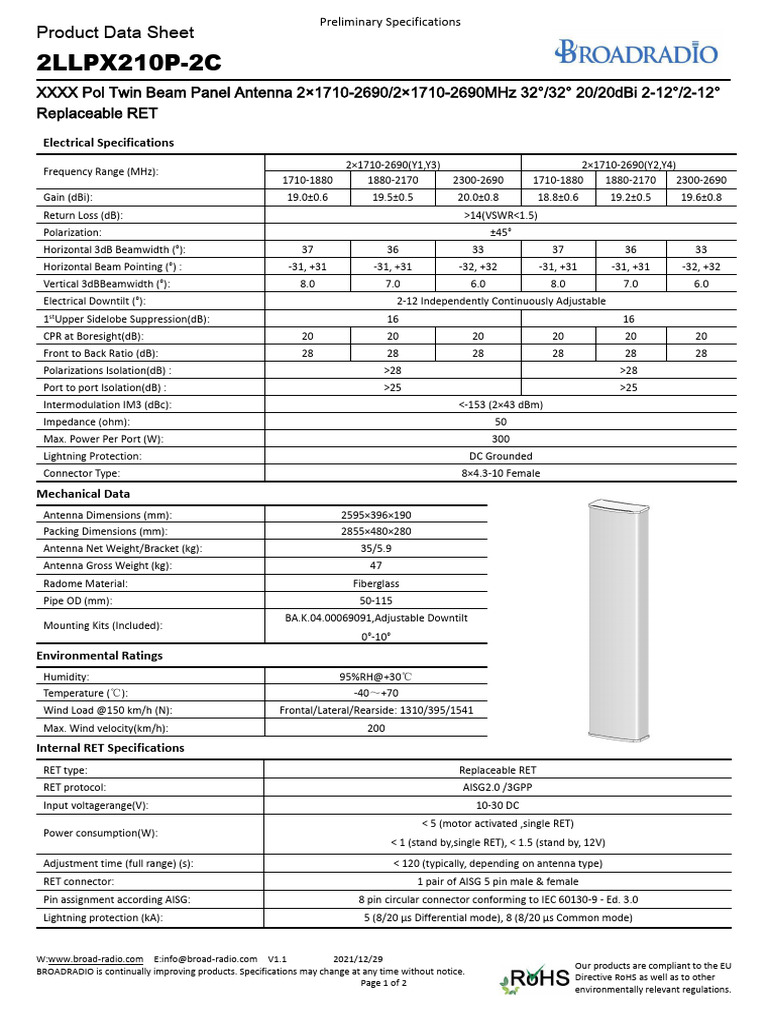 3-3 2LLPX210P-2C - PDS - 29dec2021 | PDF | Electrical Engineering ...