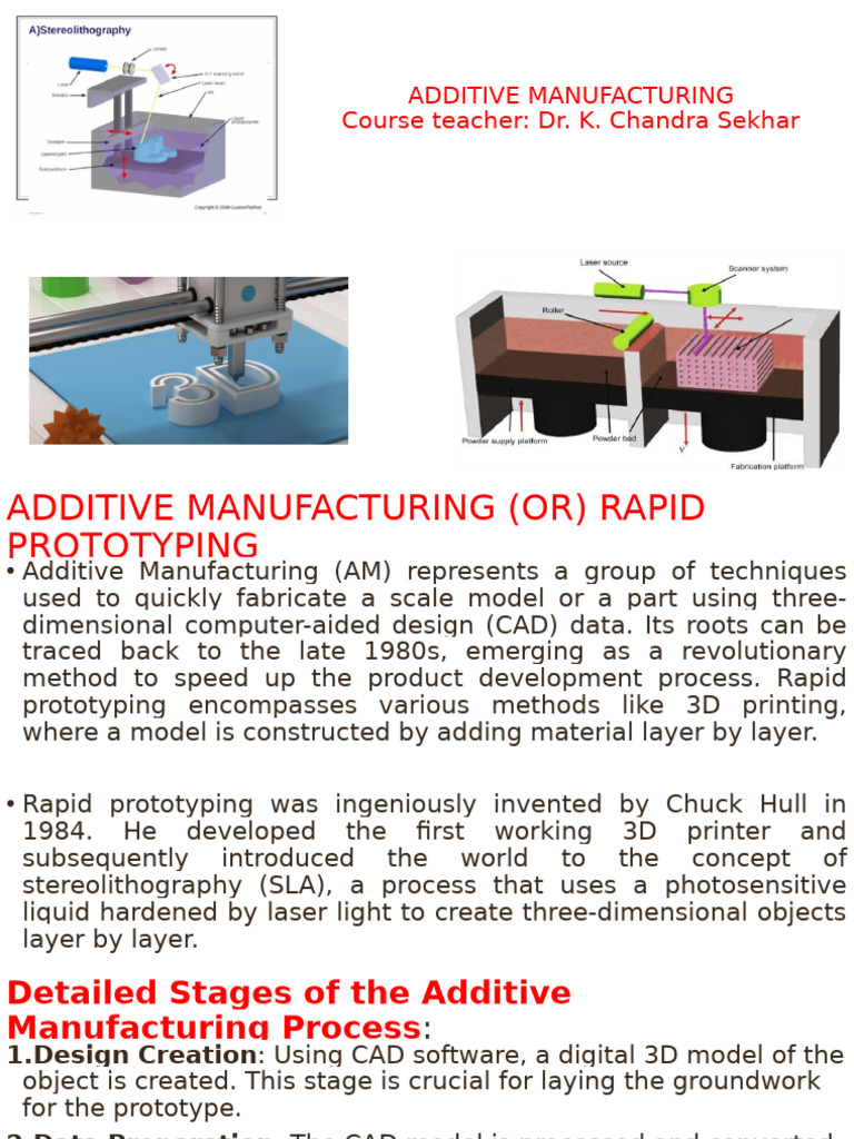 Addititve Manufacturing | PDF | 3 D Printing | Business Process