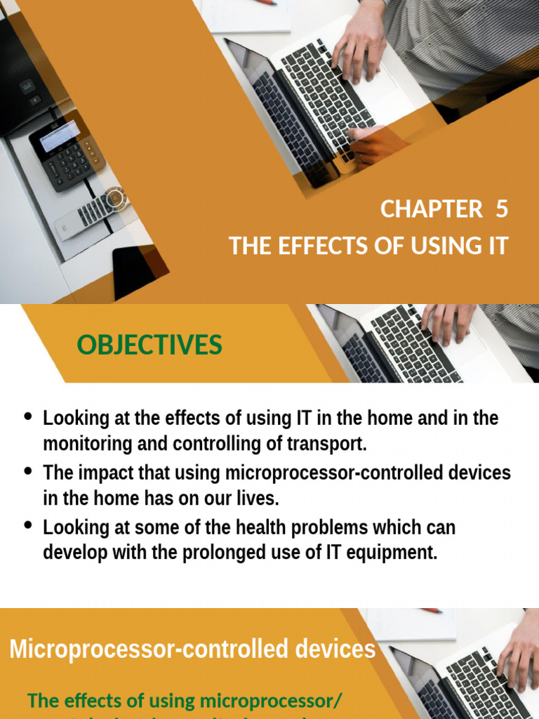CH5-+THE+EFFECTS+OF+USING+IT+(1) | PDF | Computer Keyboard | Traffic