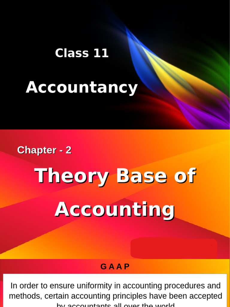 Theory Base of Accounting - Class 11 | PDF | Debits And Credits | Taxes