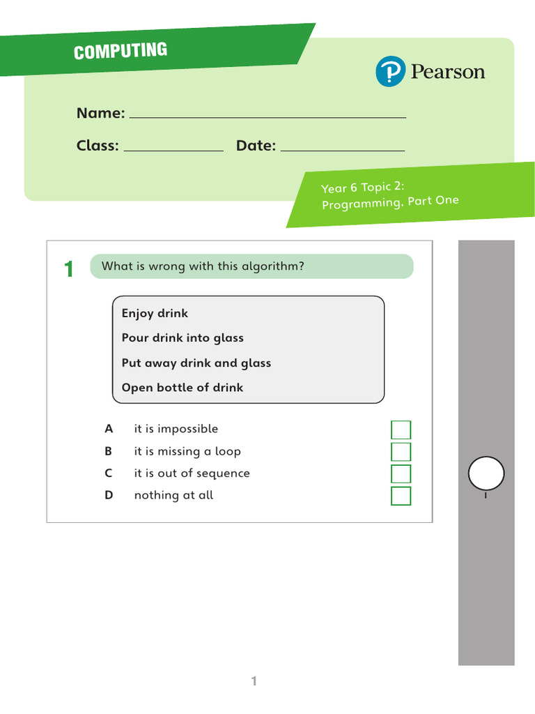 Ip PT Computing Y6 p1 Set4 | PDF | Algorithms | Theoretical Computer Science