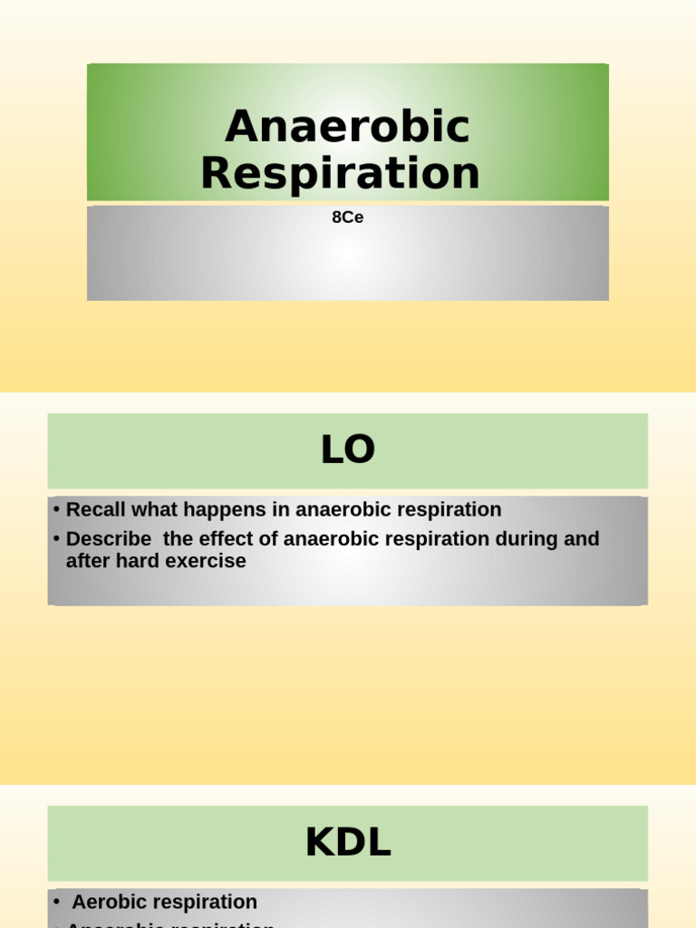 Anaerobic vs Aerobic Respiration Explained | PDF | Cellular Respiration ...