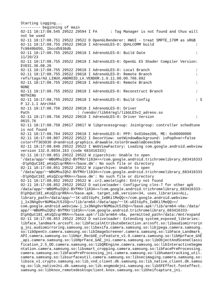 Log A | PDF | Java (Programming Language) | Operating System Families