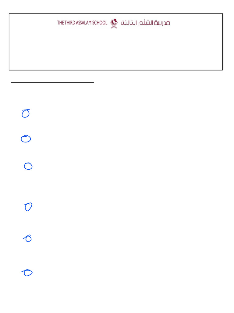 Y-11 W10 Day-1 Worksheet Third Pillar of Islam | PDF | Islamic Ethics | Theocracy
