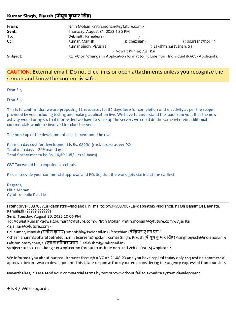 Annexure 6 | PDF | Network Service | Internet