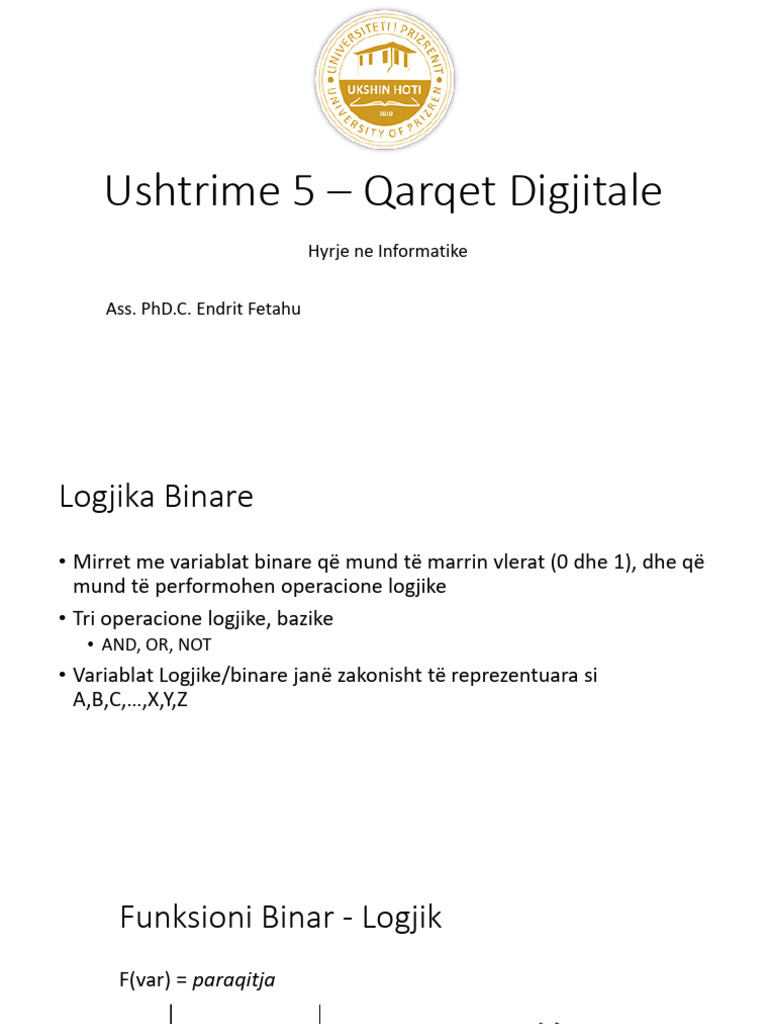 Lectures Binary College | PDF