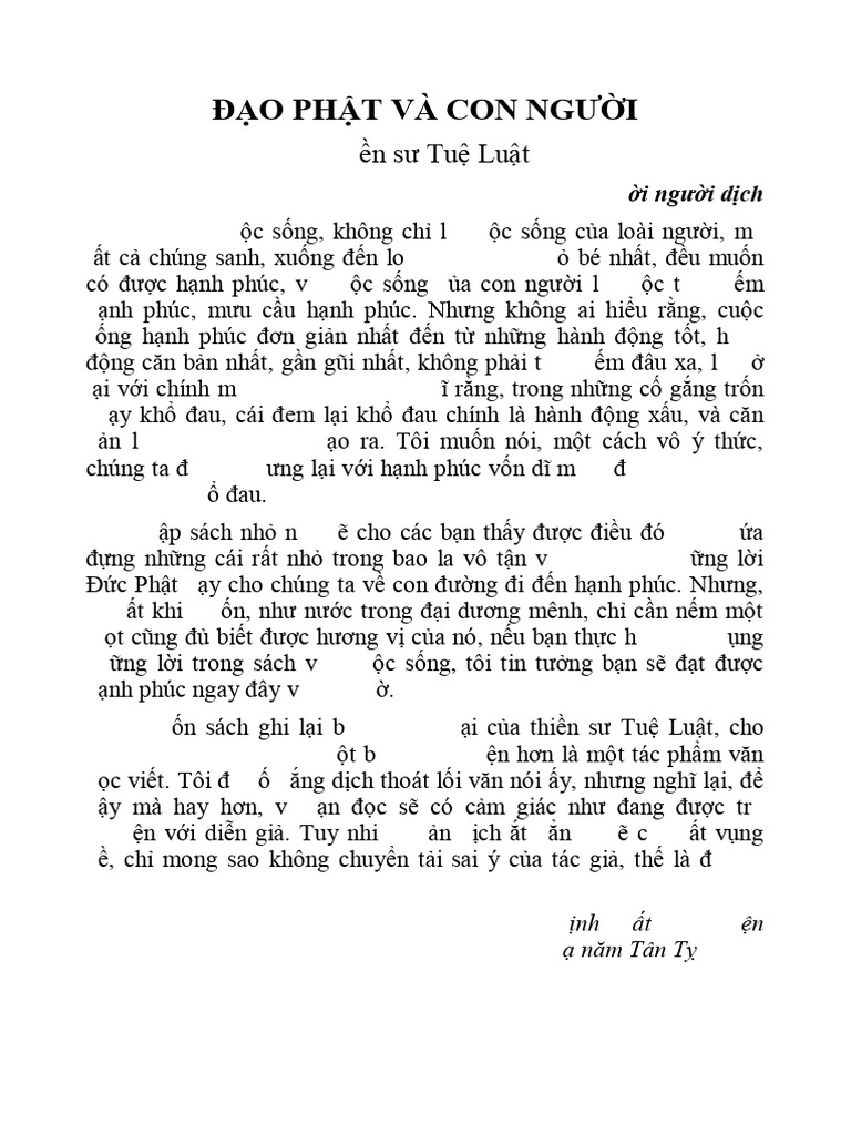dao phat va con nguoi (1) | PDF