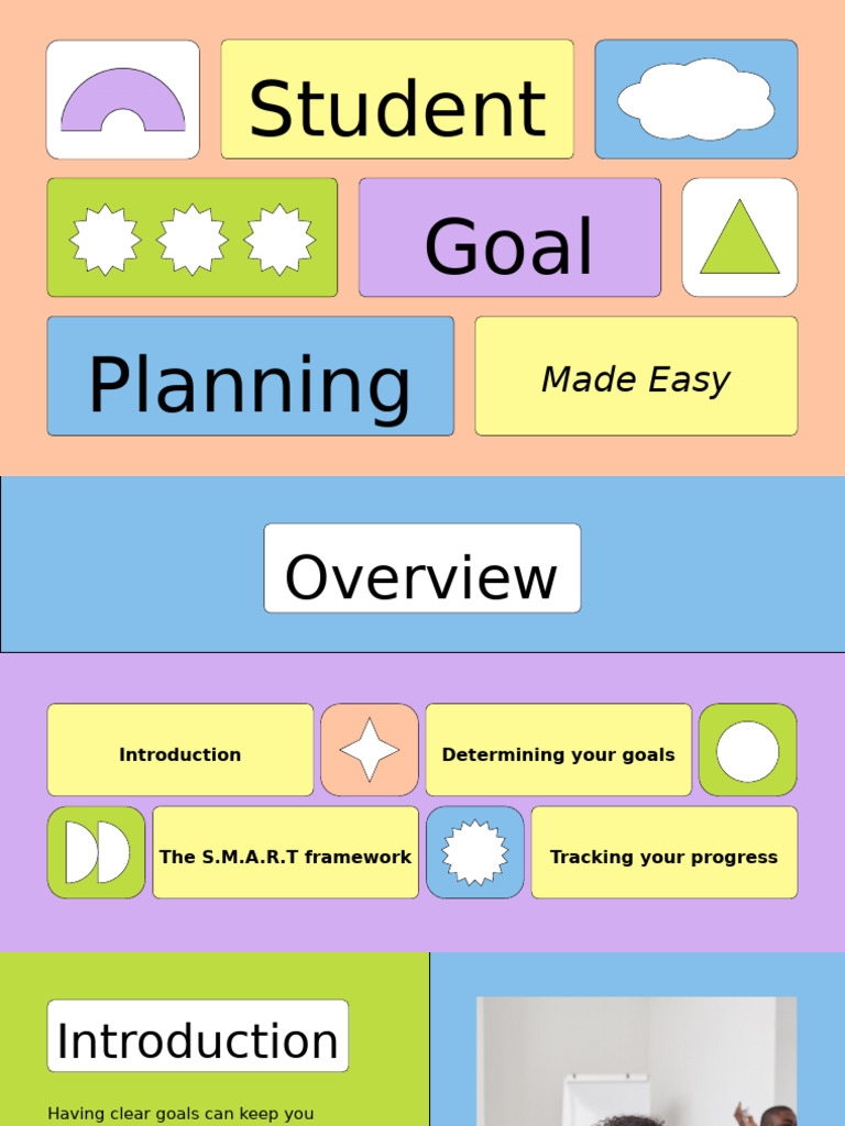 Student Goal Setting Slides | PDF | Goal | Cognition