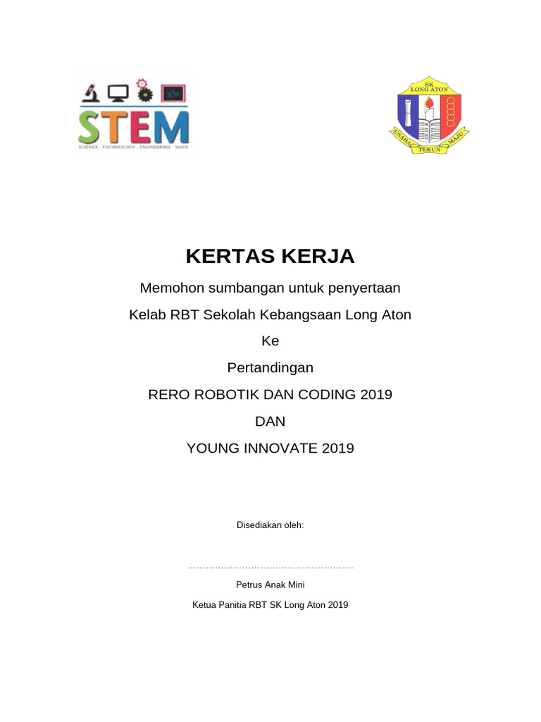 KERTAS KERJA kelab RBT | PDF