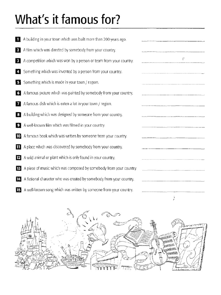 What Is It Famous For | PDF