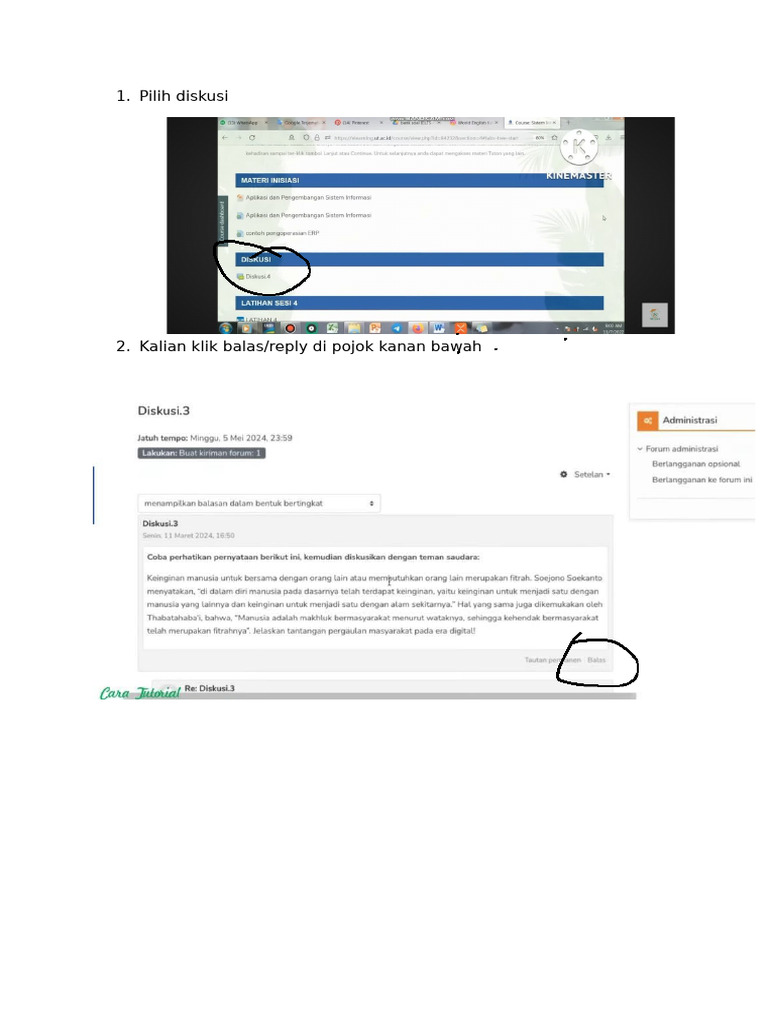 Cara Menjawab Diskusi Forum dengan Baik | PDF