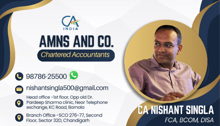 CA Nishant Singla | PDF