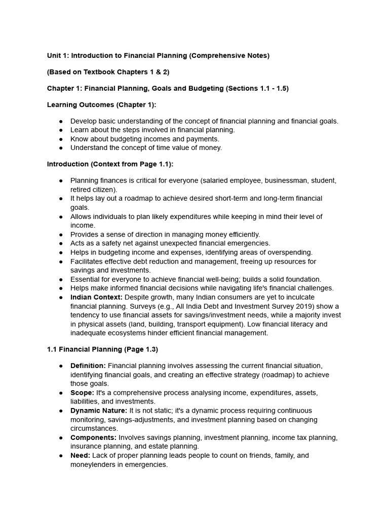 Ge PFP Notes | PDF | Investing | Financial Risk