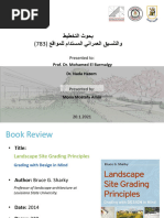 SITE GRADING and LANDFORM DESIGN SITE GR | PDF | Slope | Contour Line