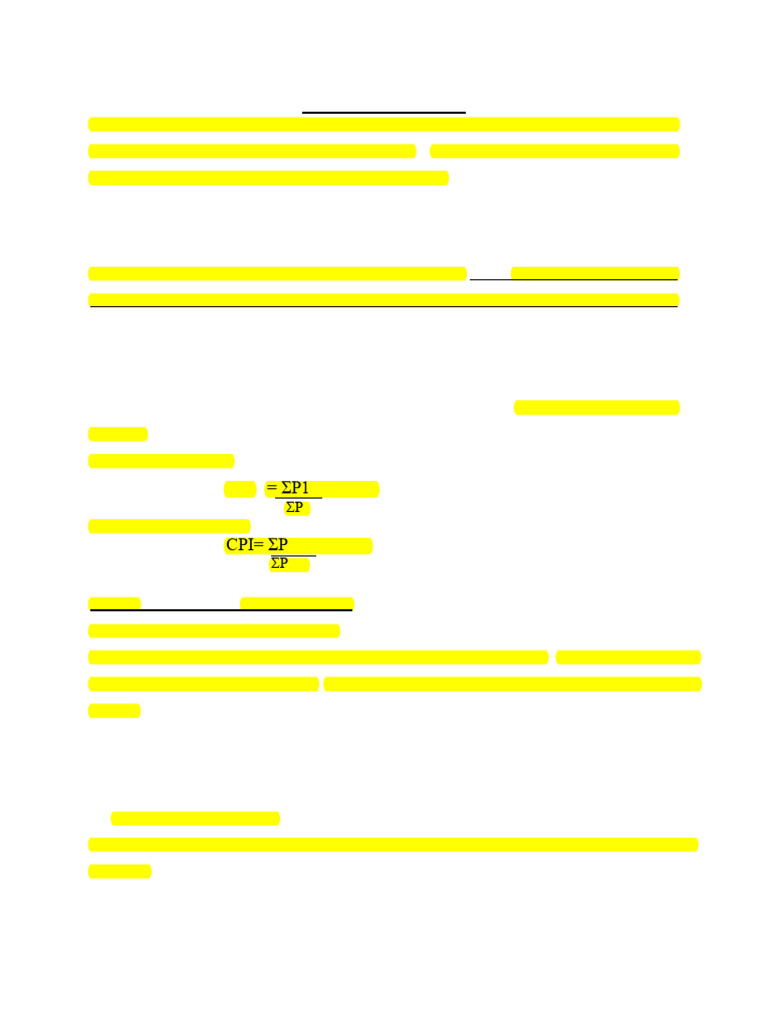 3.topic Three Inflation Notes | PDF | Inflation | Government Budget Balance