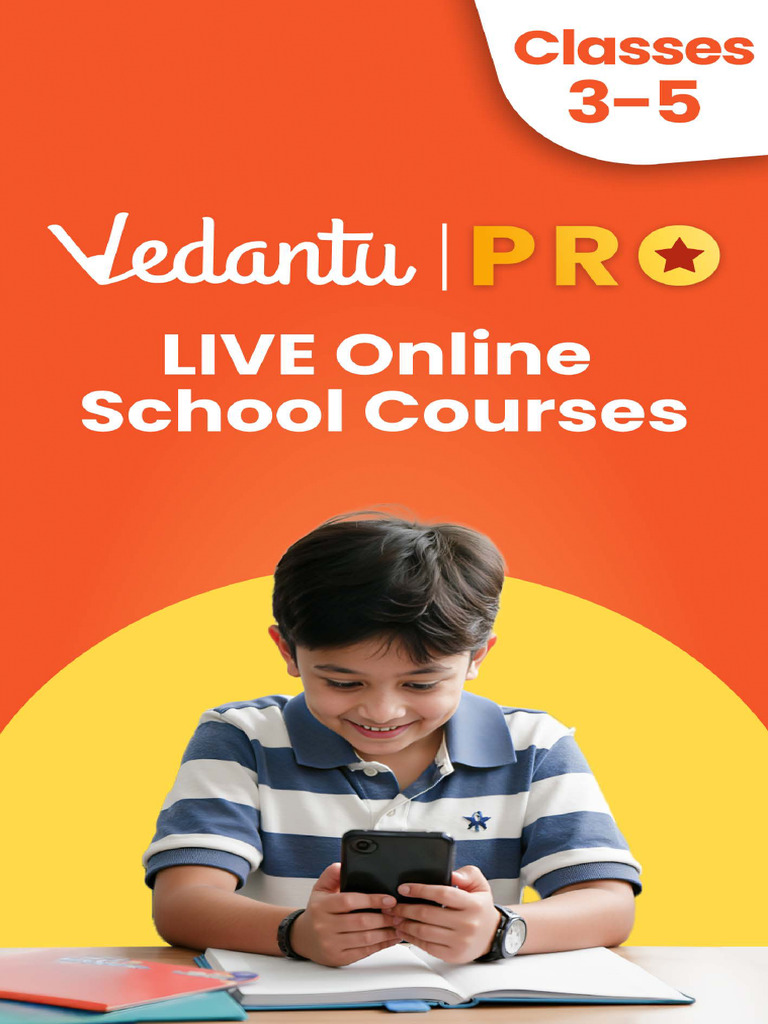 Brochure 3-5. Vedantu 2025 | PDF