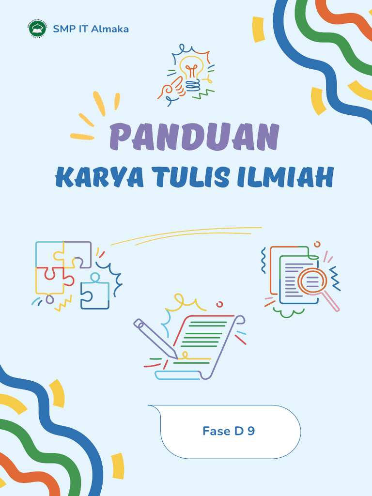 Panduan Karya Tulis Ilmiah SMP IT Almaka | PDF