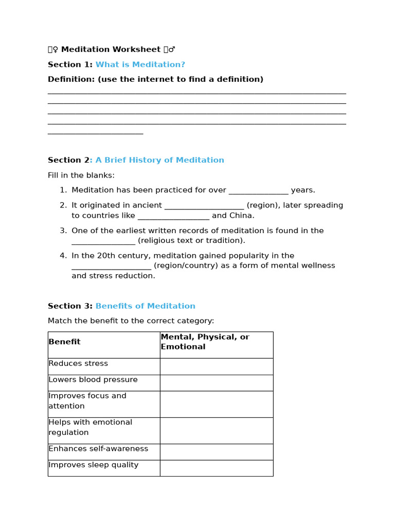Meditation | PDF | Meditation | Mindfulness