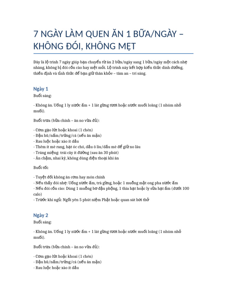 LoTrinh_An1BuaMoiNgay_20250506 | PDF